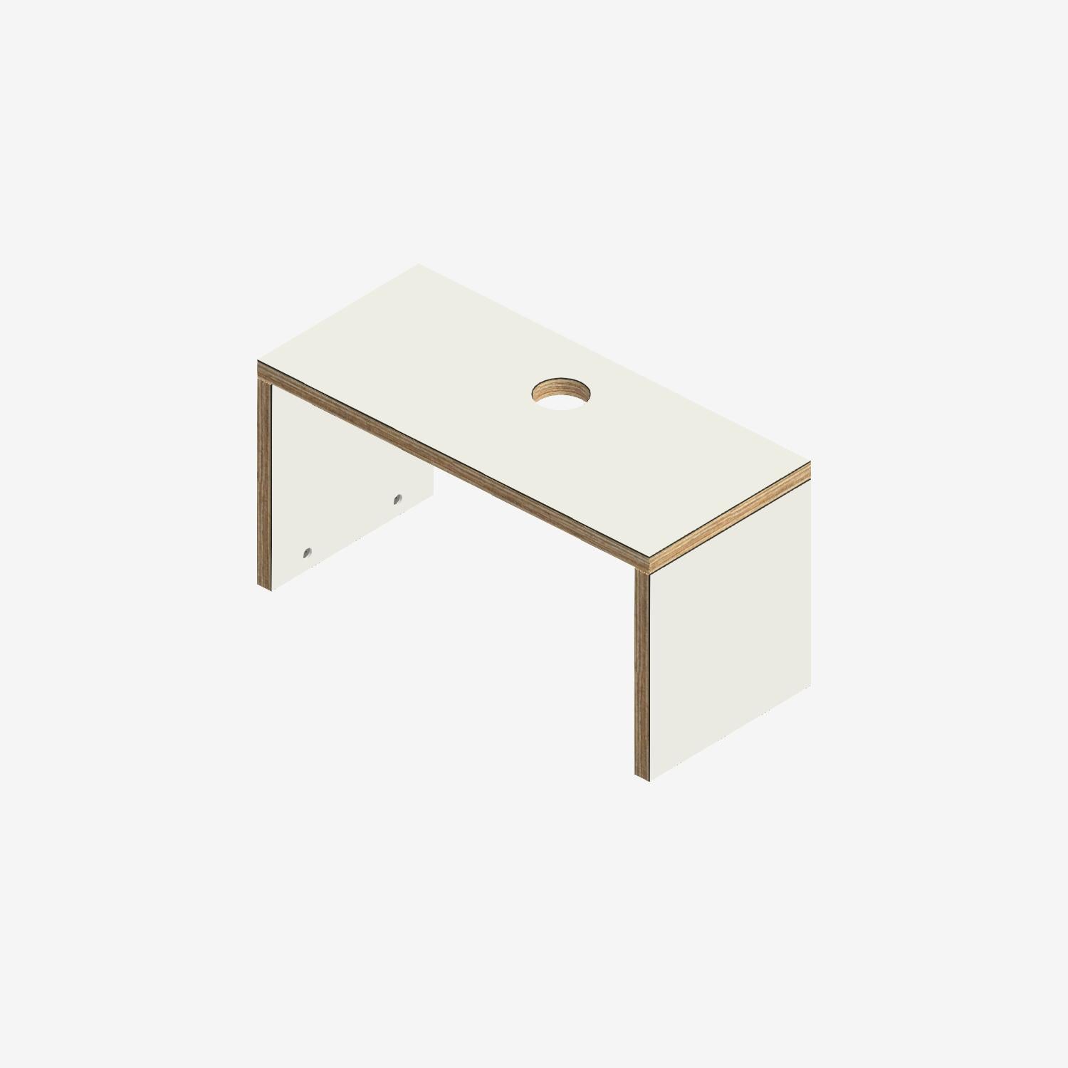 Custom Plywood Desktop Storage / Monitor Stand in Laminated Plywood ...