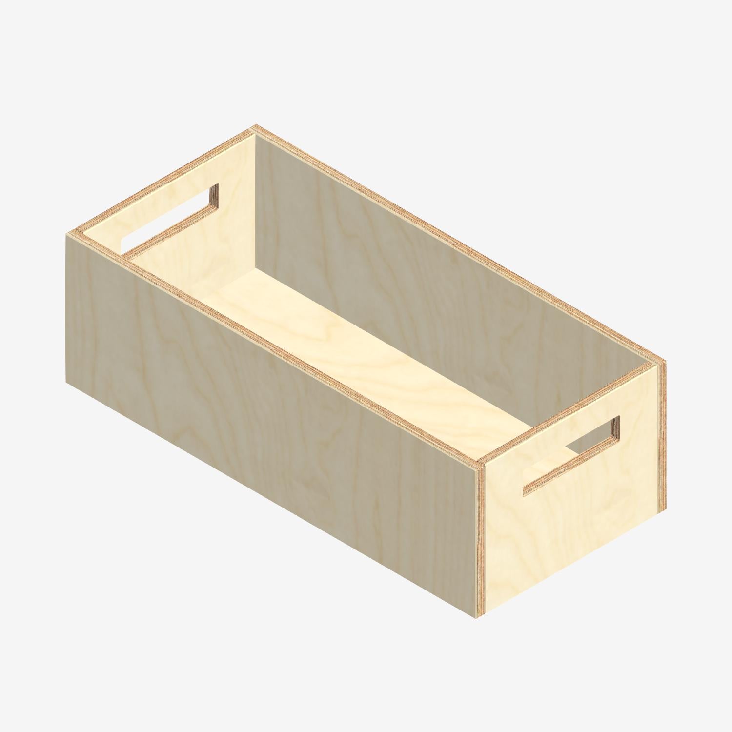 Custom Plywood Box in Natural Plywood – Made in Ply