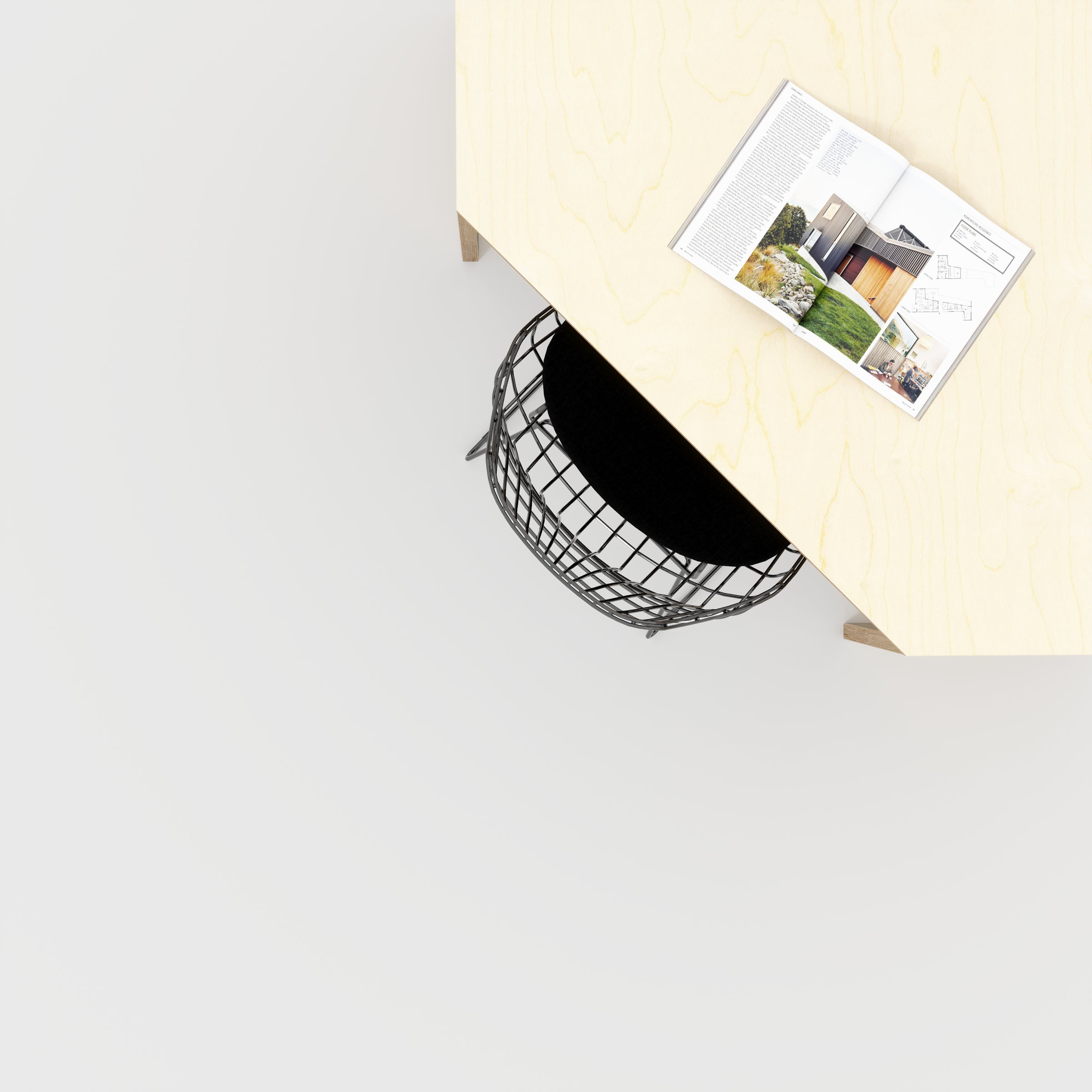 Made in Ply | Custom, Made to Measure Plywood Corner Desk | Solid Sides