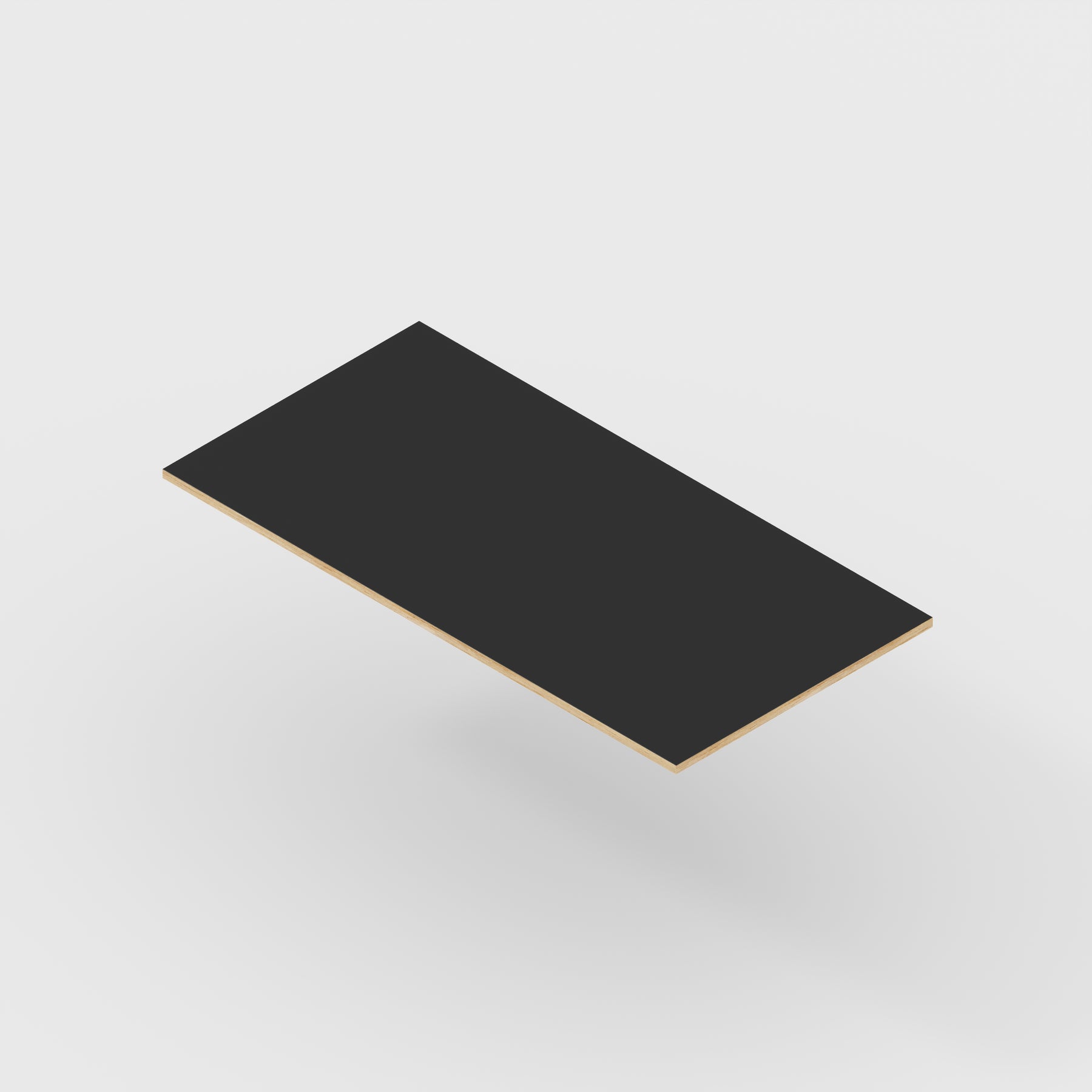 Plywood Desktop - Formica Diamond Black - 1600(w) x 800(d)