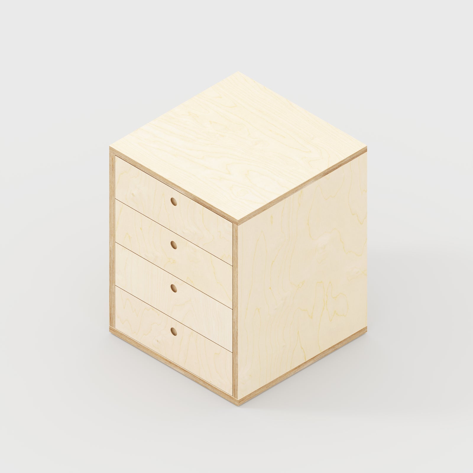 Custom Made to Measure Plywood Drawer Unit