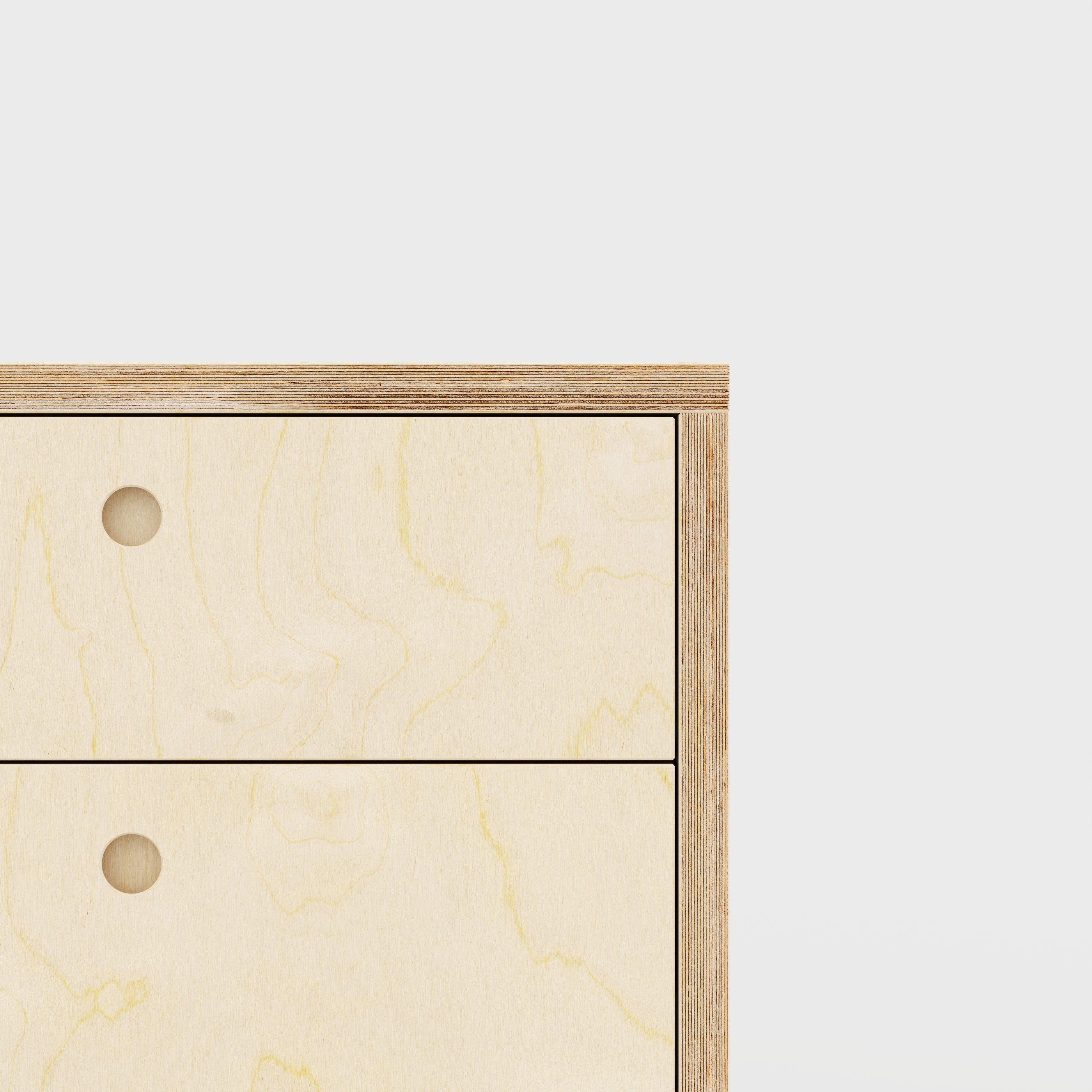 Custom Made to Measure Plywood Drawer Unit