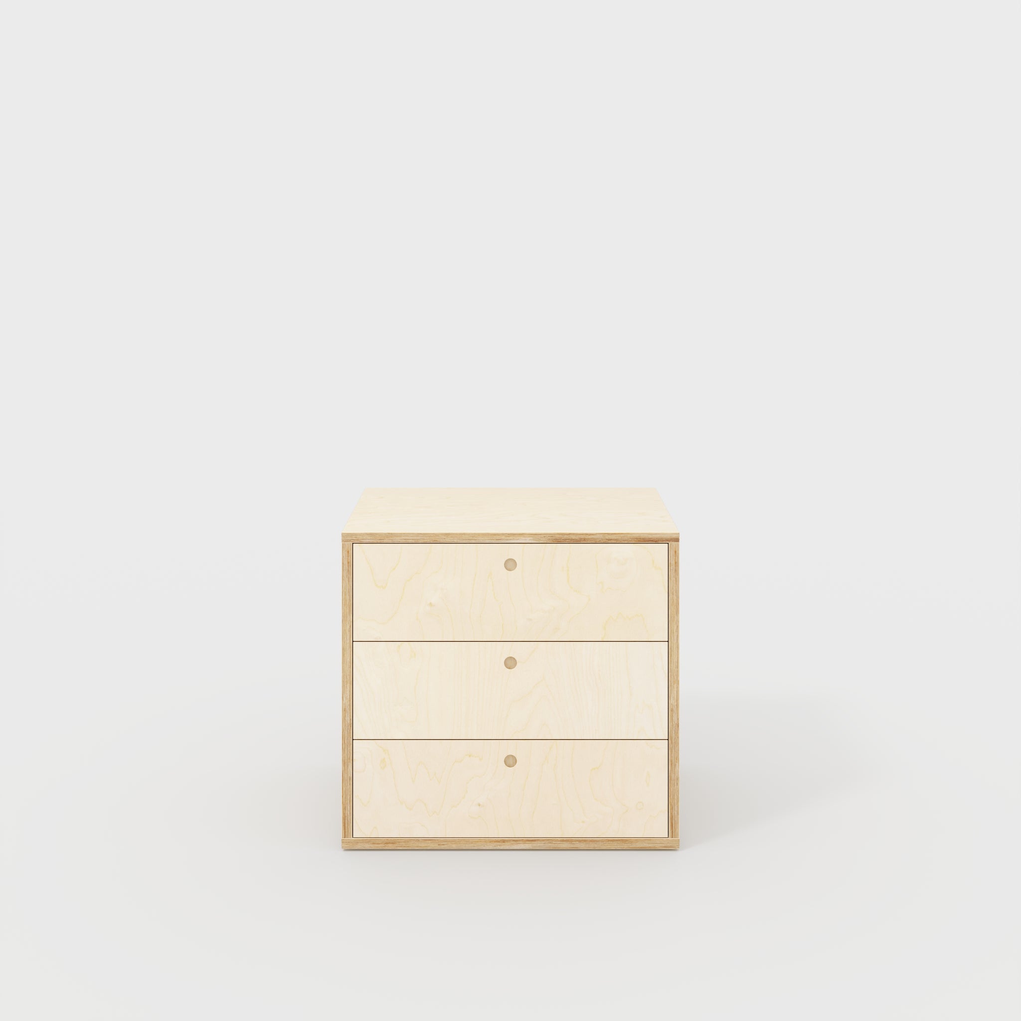 Plywood Drawer Unit - Plywood Birch - 800(w) x 600(d) x 750(h)