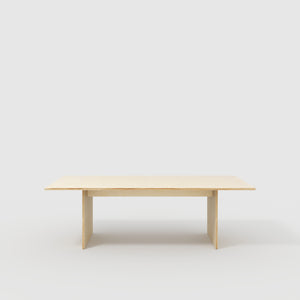Plywood Platform Table - Plywood Birch - 2400(w) x 1200(d) x 750(h)