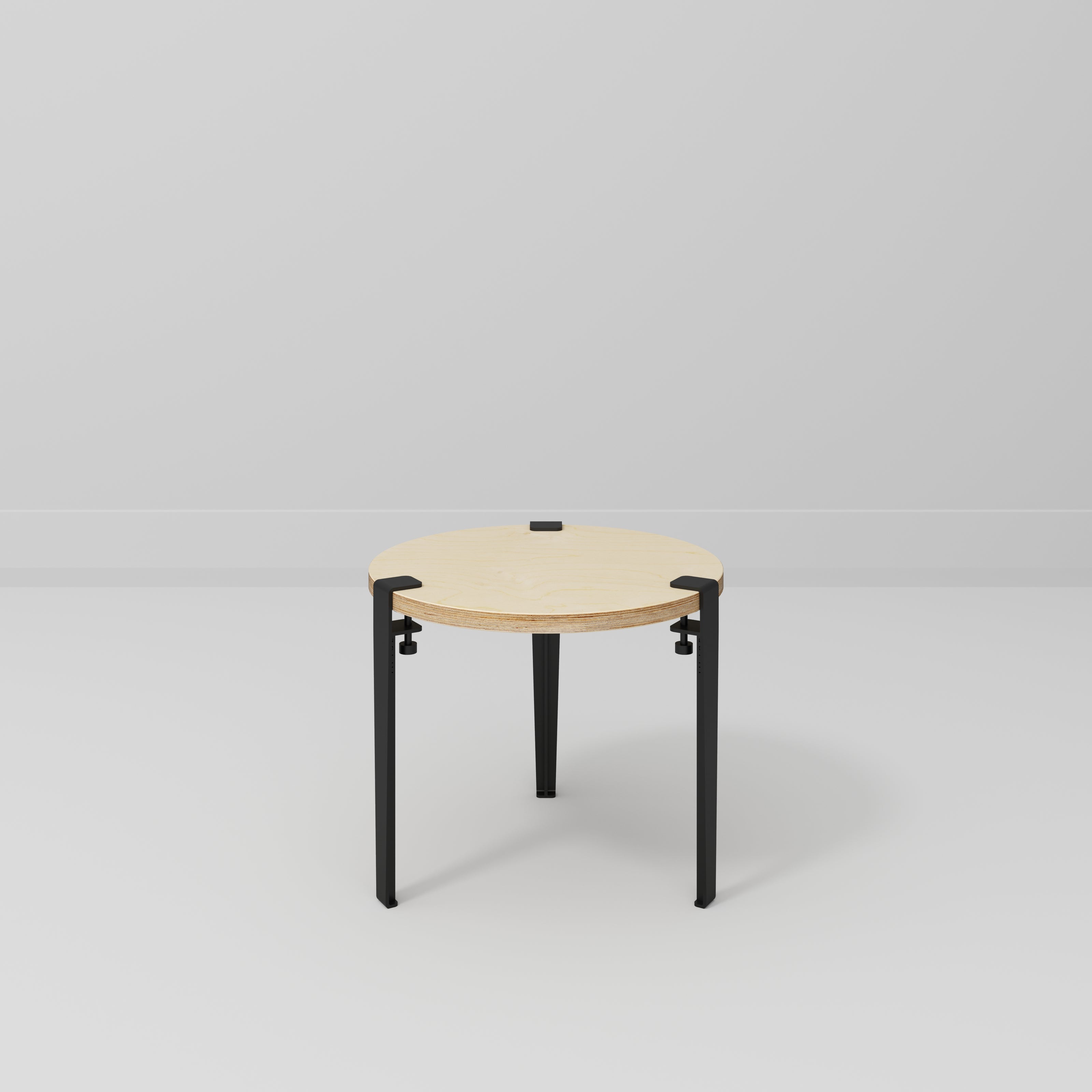 Custom Made to Measure Plywood Side Table with Tiptoe Legs