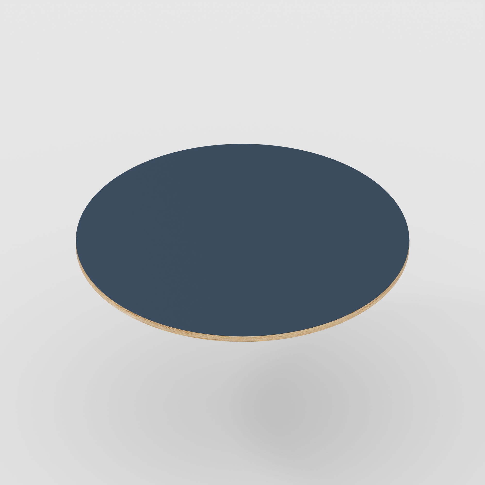 Plywood Round Tabletop - Formica Night Sea Blue - 1200(dia)