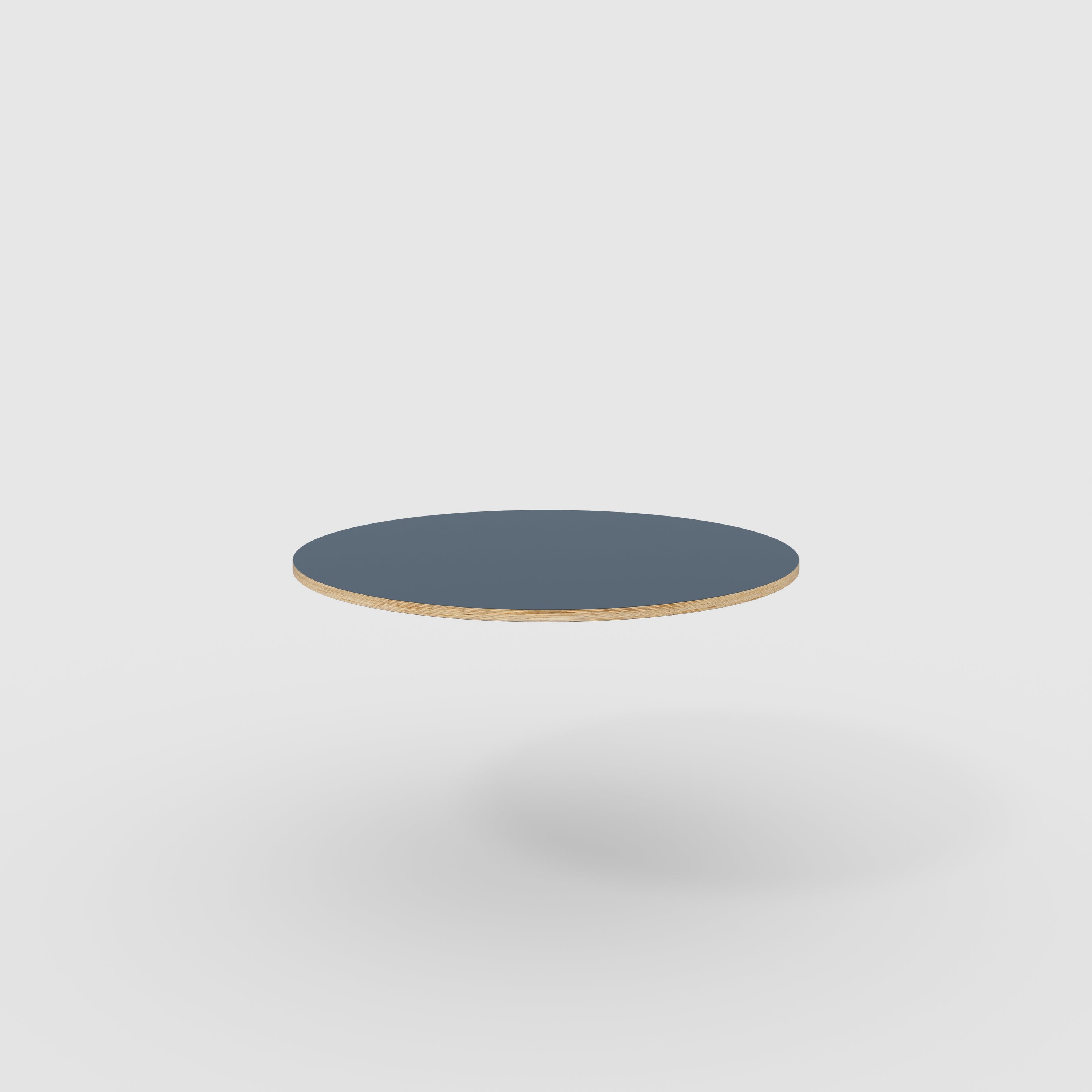 Plywood Round Tabletop - Formica Night Sea Blue - 1200(dia)