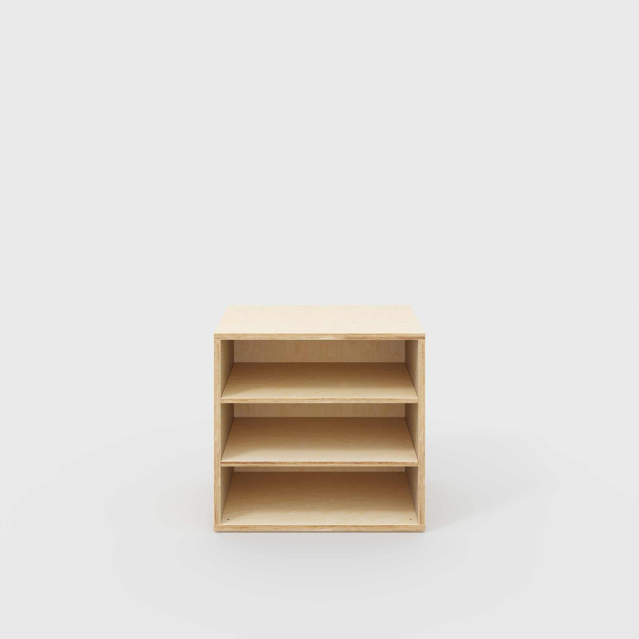 Plywood Storage with Shelves - Plywood Birch - 800(w) x 600(d) x 750(h