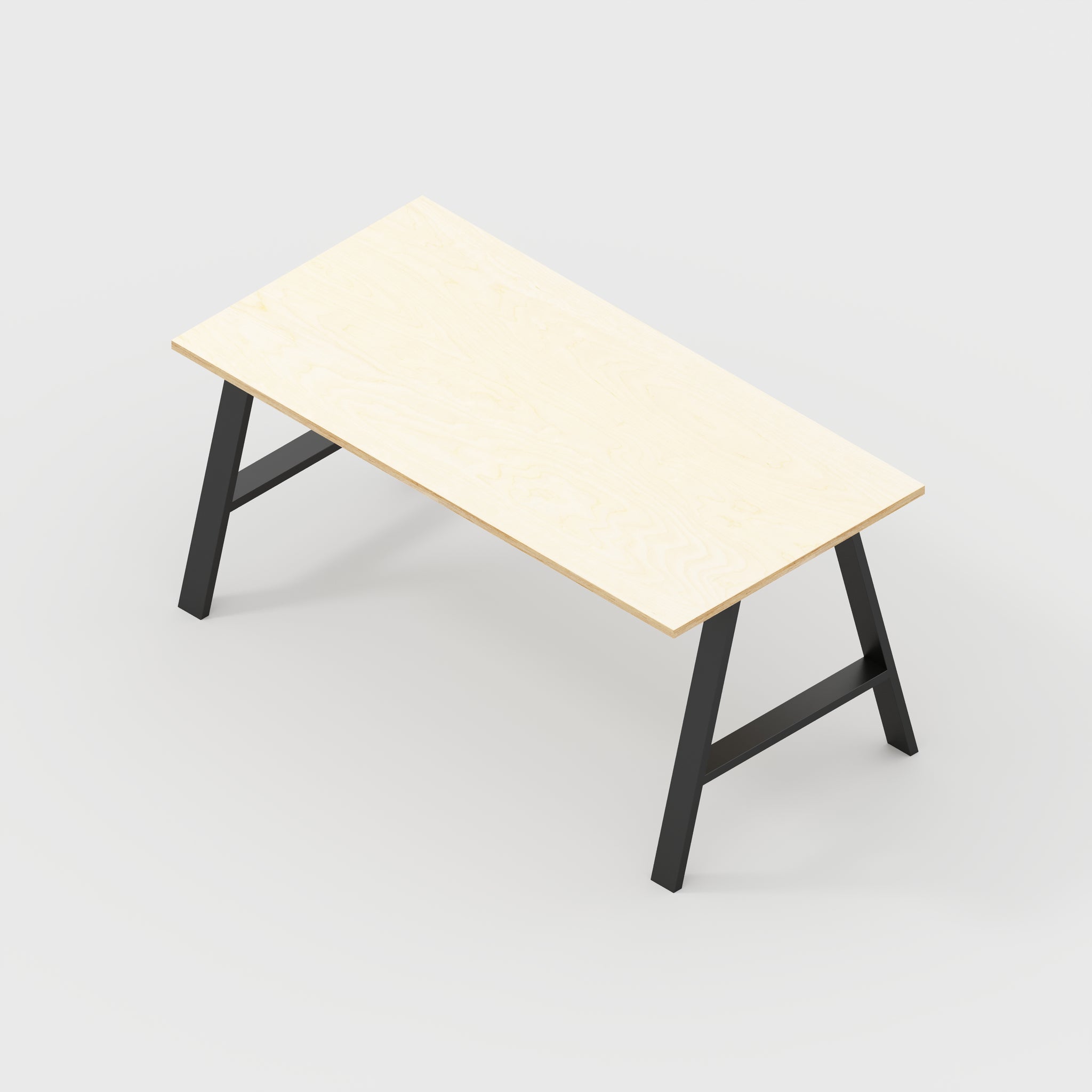 Made in Ply | Custom, Made to Measure Plywood Table | Industrial Legs