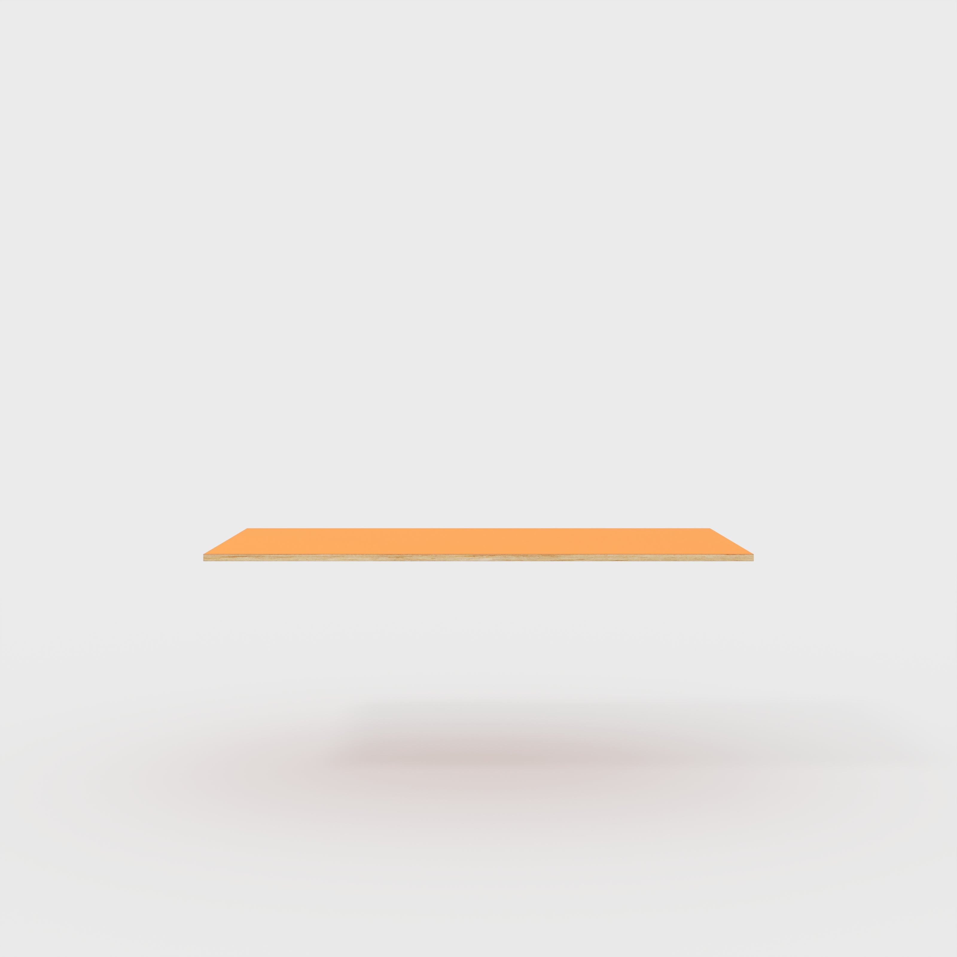 Plywood Tabletop - Formica Levante Orange - 2000(w) x 1000(d)