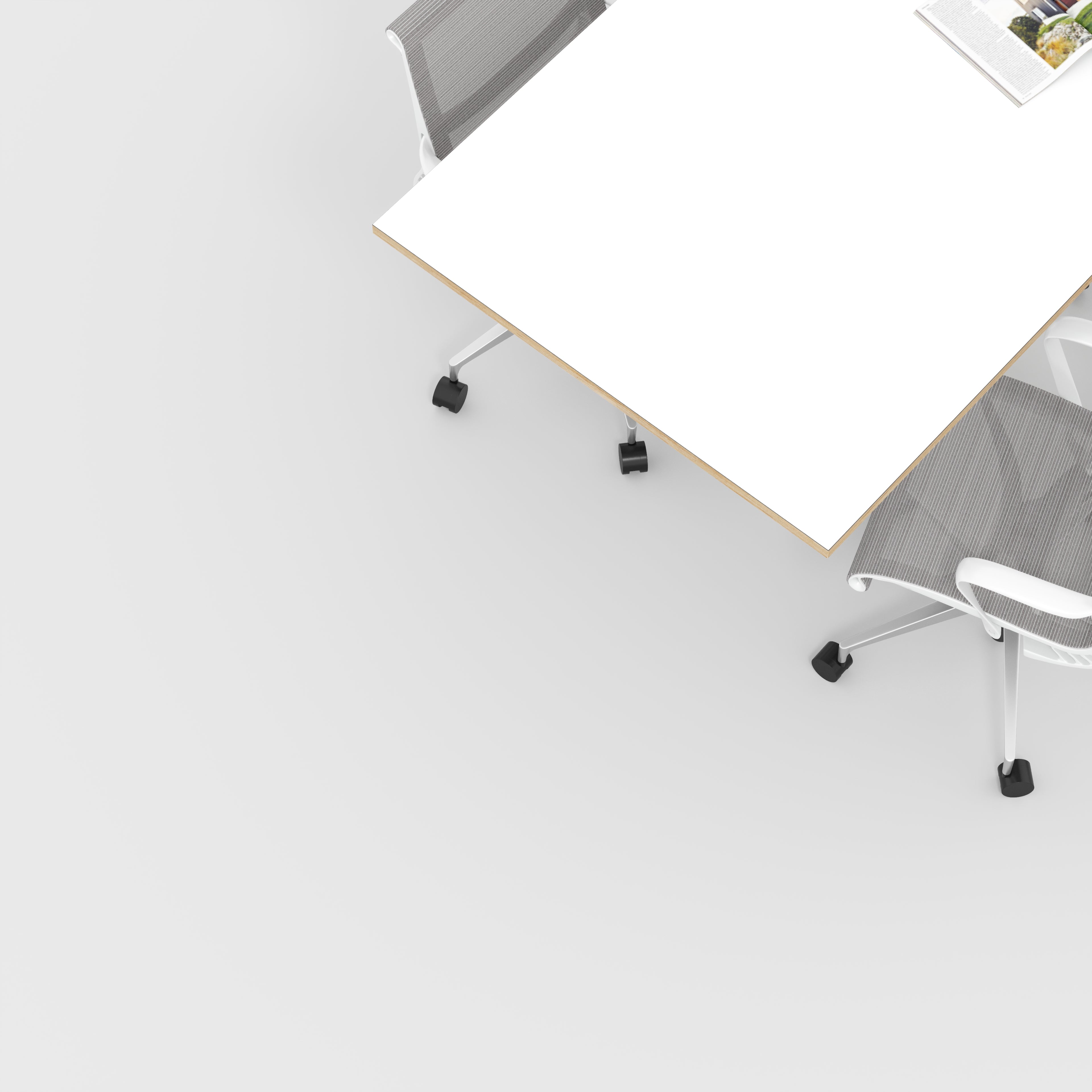 Plywood Tabletop - Formica White - 2000(w) x 1000(d) – Made in Ply