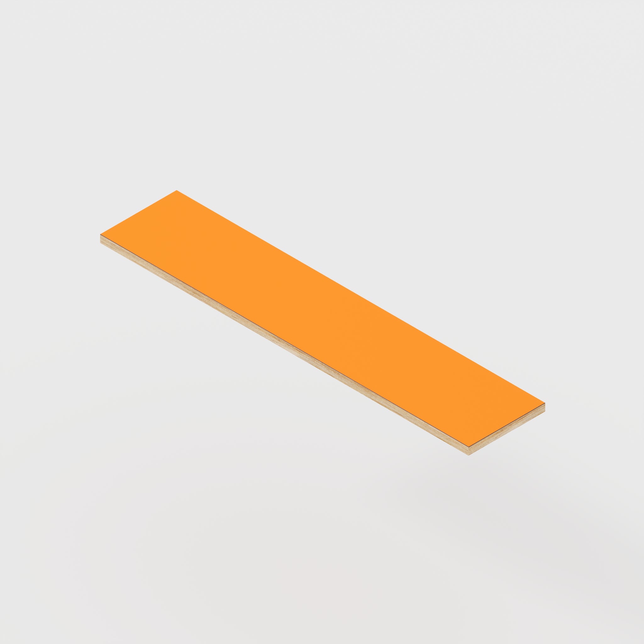 Plywood Shelf - Formica Levante Orange - 1200(w) x 250(d)