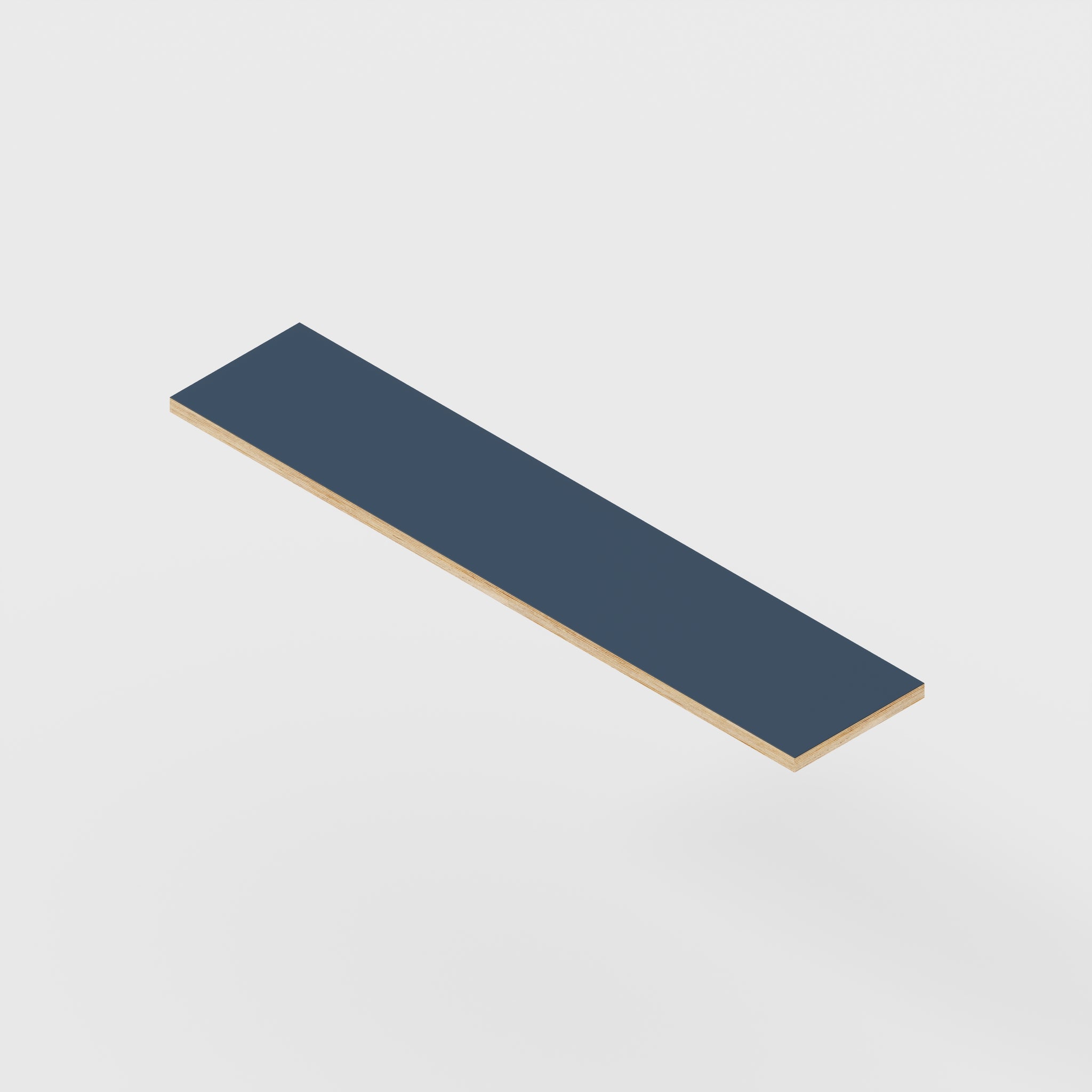 Plywood Shelf - Formica Night Sea Blue - 1200(w) x 250(d)