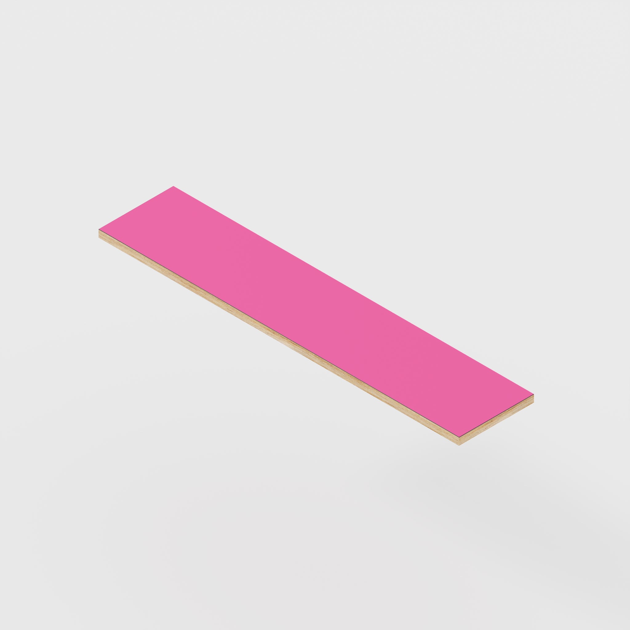 Plywood Shelf - Formica Juicy Pink - 1600(w) x 250(d)