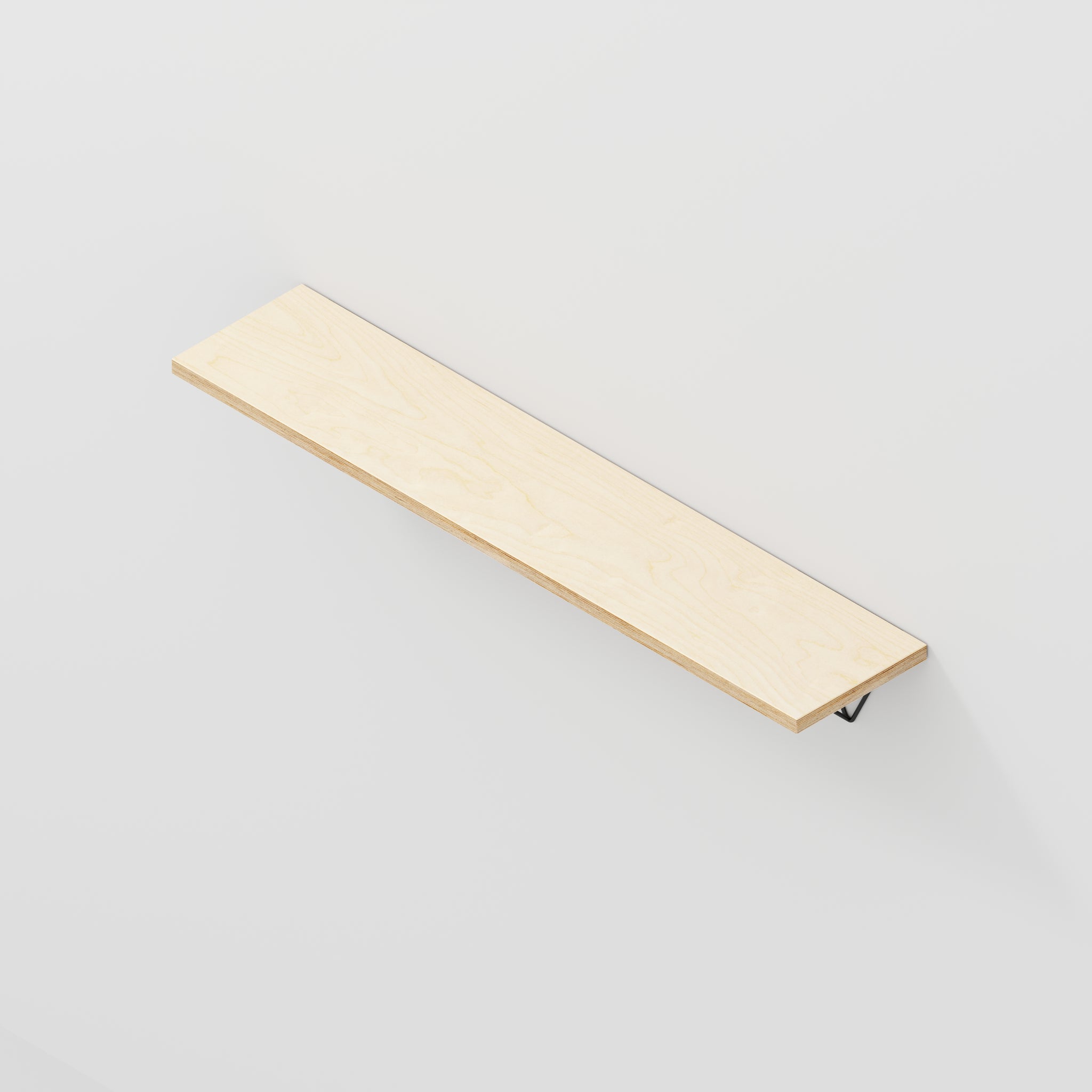 Made in Ply | Custom, Made to Measure Plywood Wall Shelf with Brackets