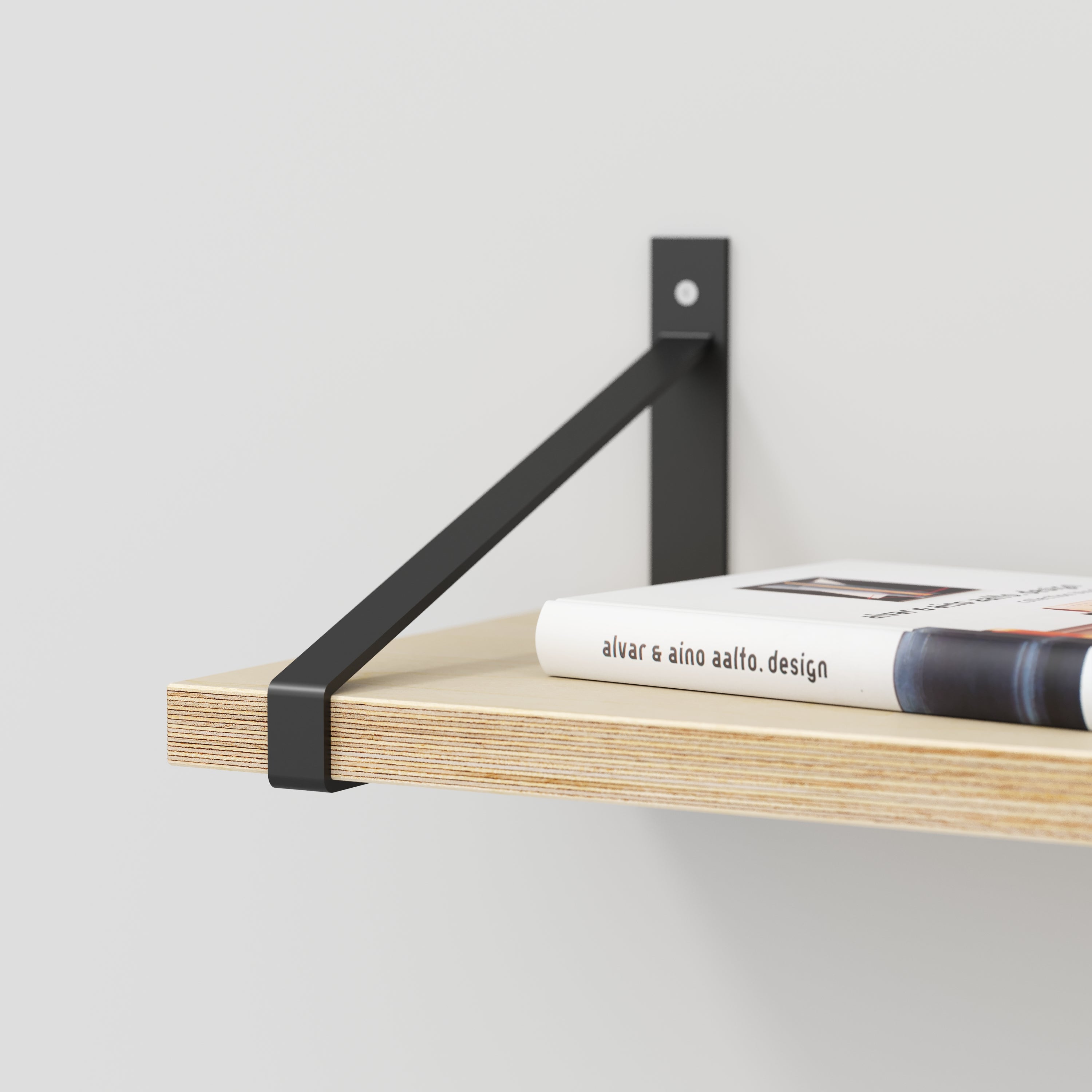 Made in Ply | Custom, Made to Measure Plywood Wall Shelf with Brackets