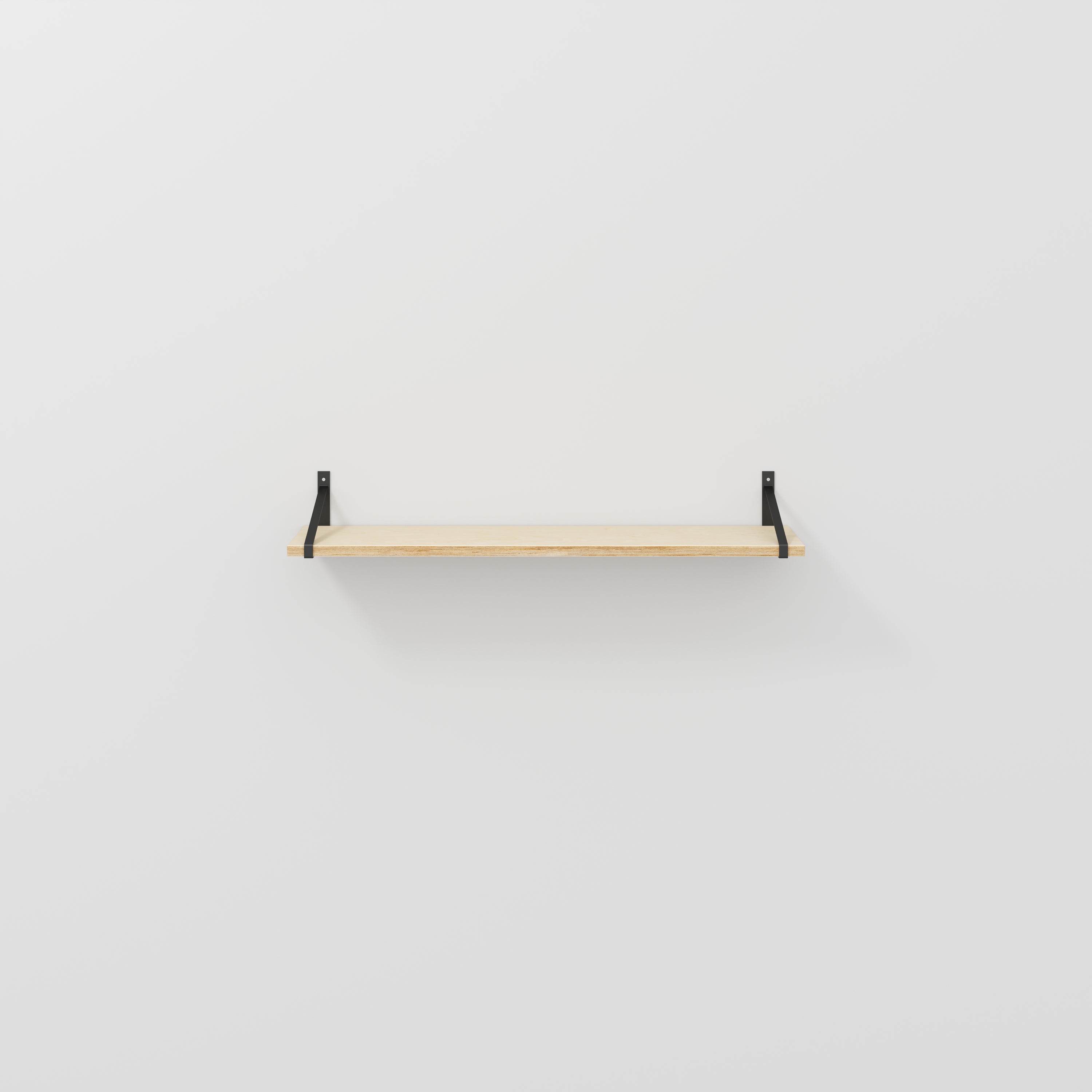 Made in Ply | Custom, Made to Measure Plywood Wall Shelf with Brackets