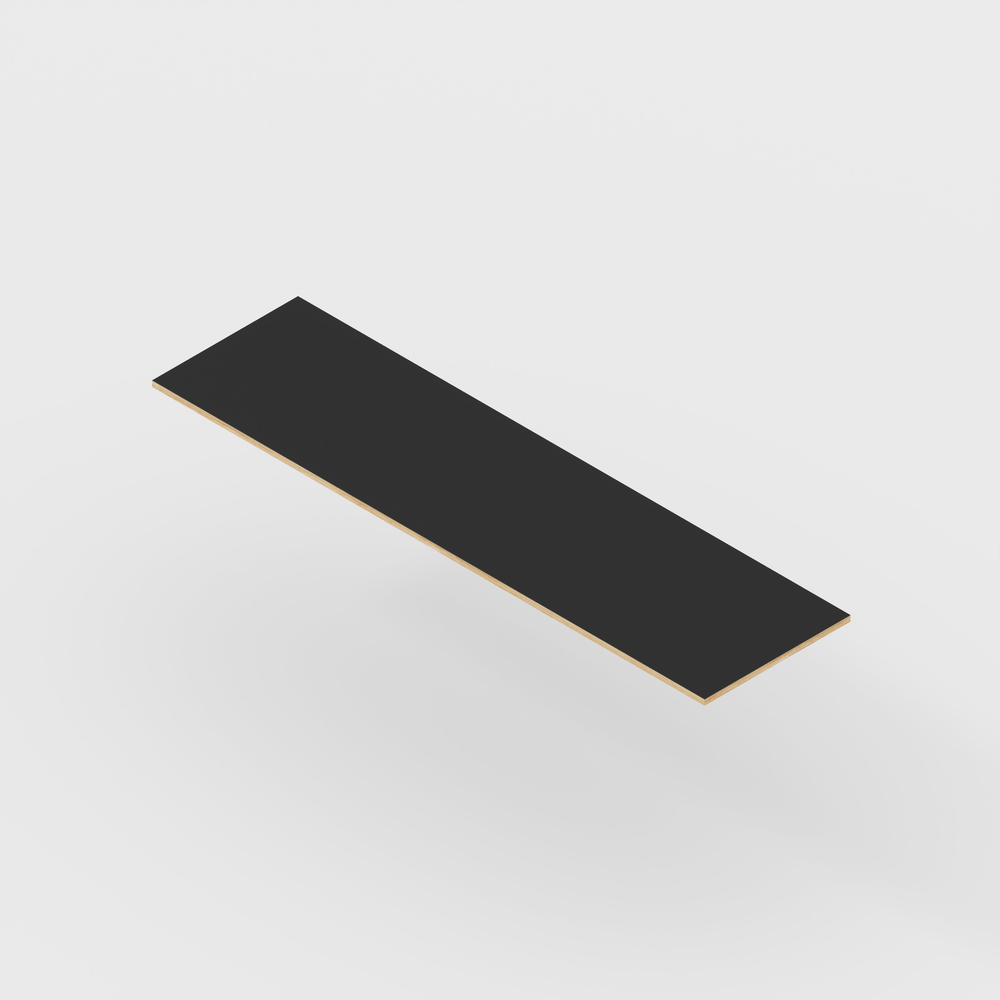 Plywood Worktop - Formica Diamond Black - 2400(w) x 635(d)