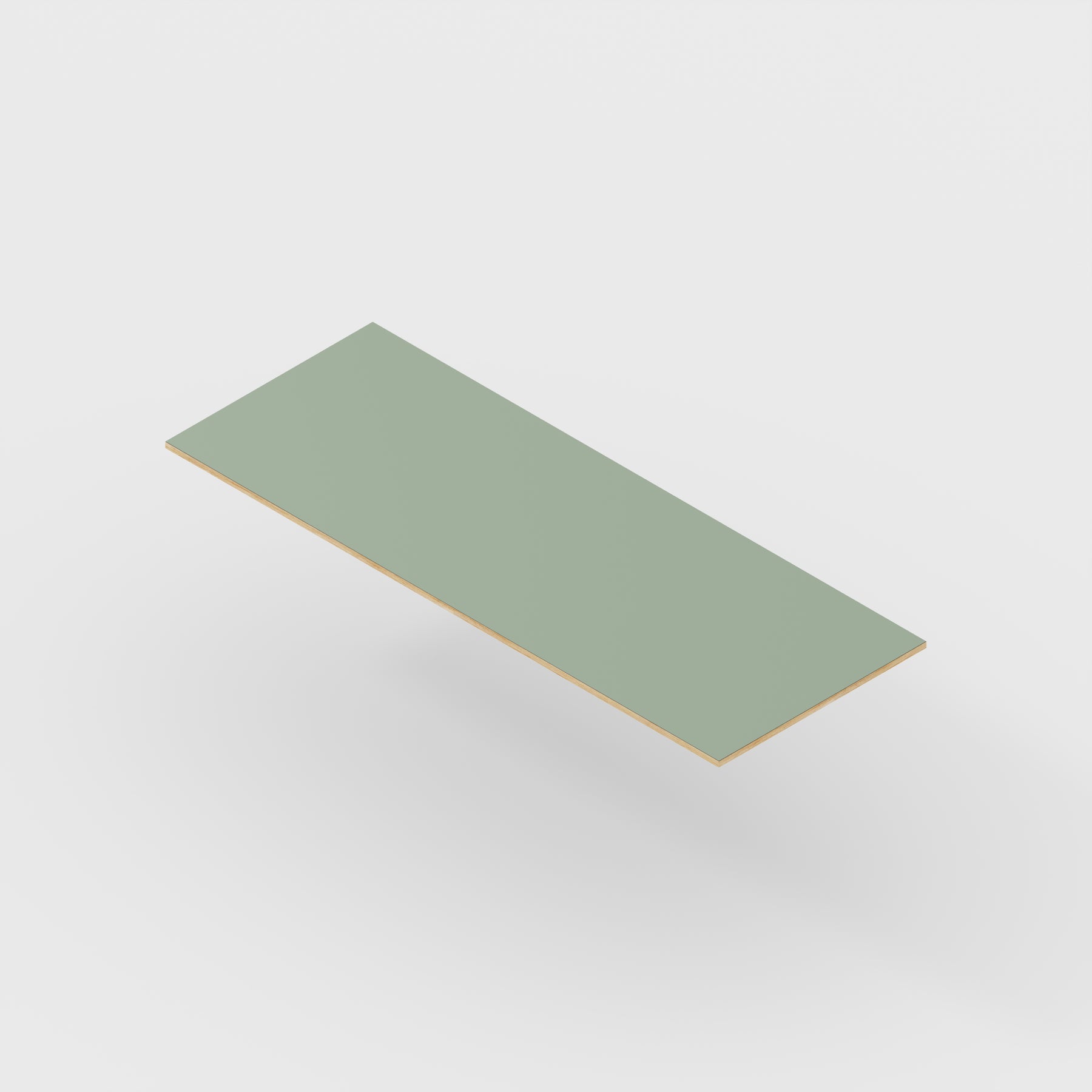 Plywood Worktop - Formica Green Slate - 2400(w) x 900(d)