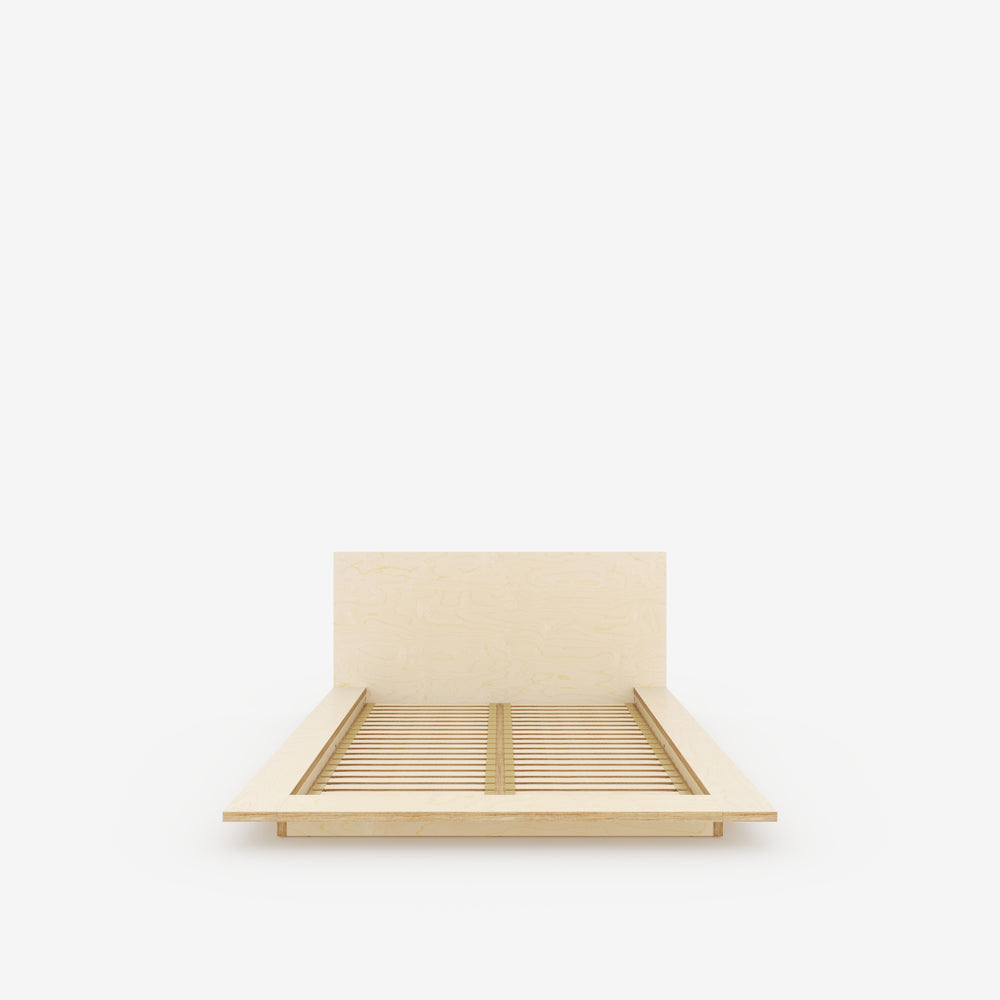 Custom Made to Measure Plywood Platform Bed